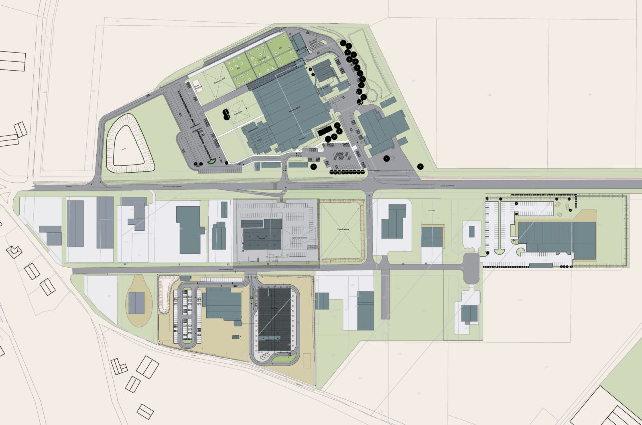 AMÉNAGEMENT SITE INDUSTRIEL AXON CÂBLE | Goudchaux Architecte & Associés